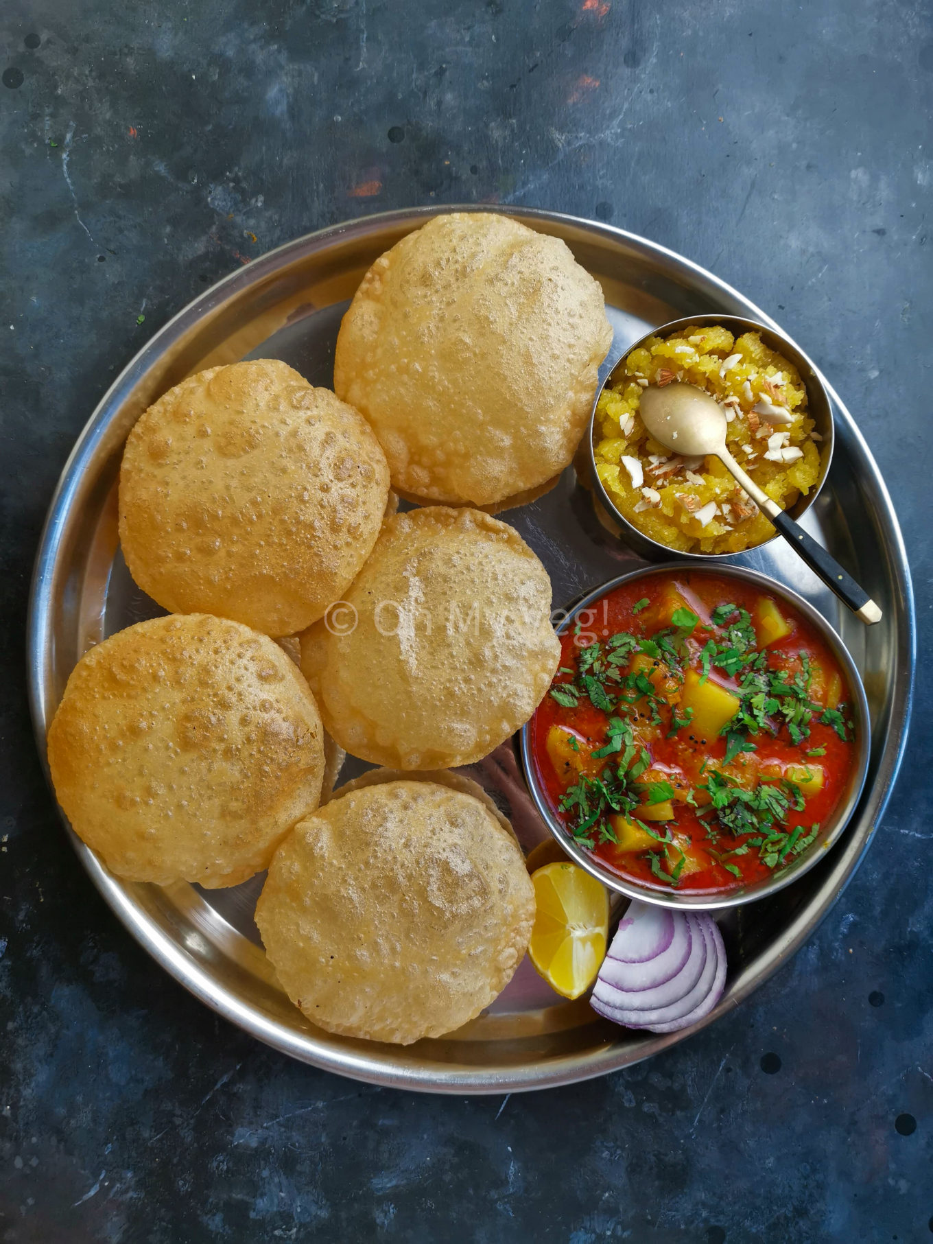 Batata Rassa / Aloo Sabji - Easy & Spicy Maharashtrian Potato Curry ...