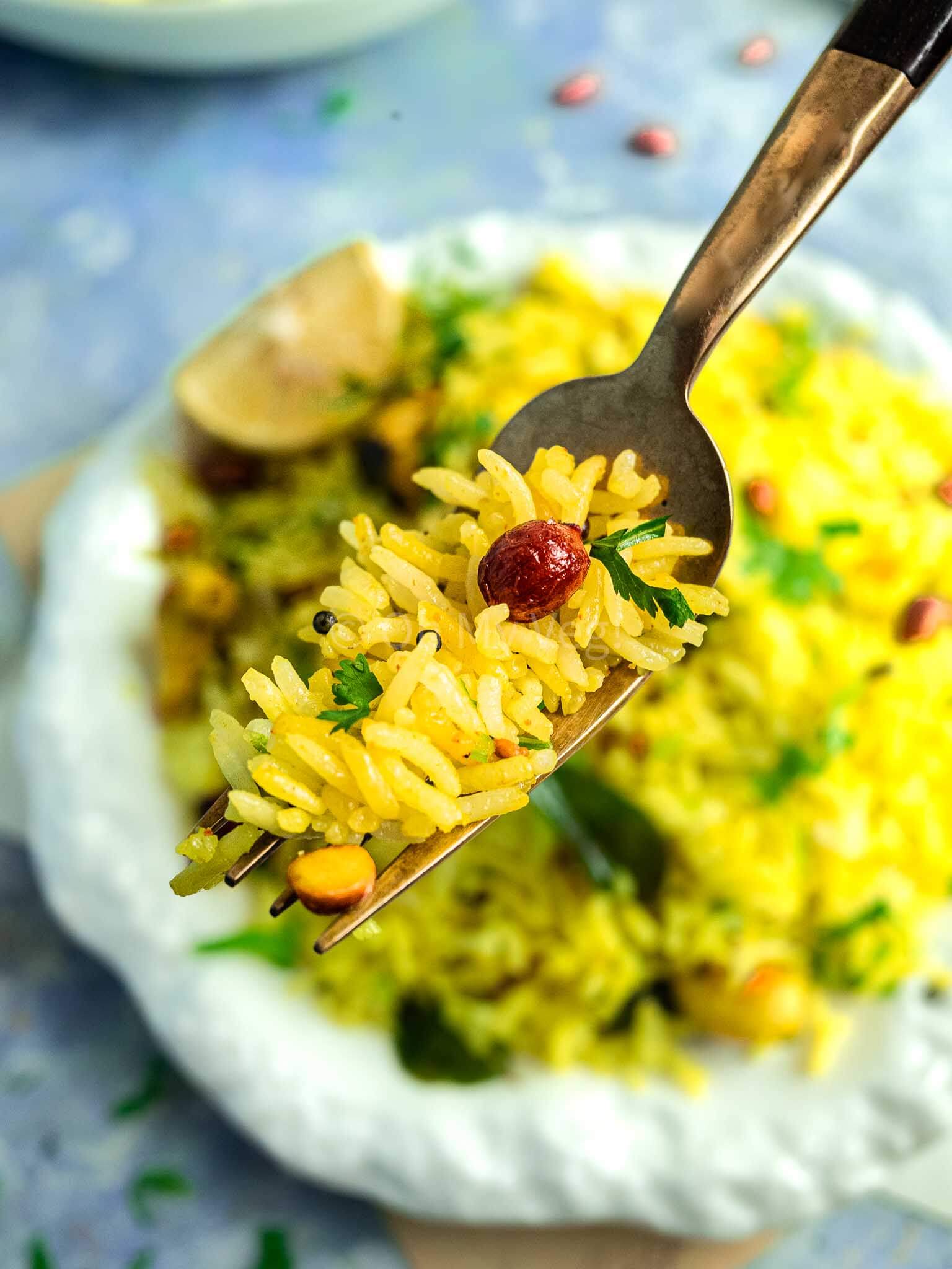 Chitranna, South Indian Lemon Rice