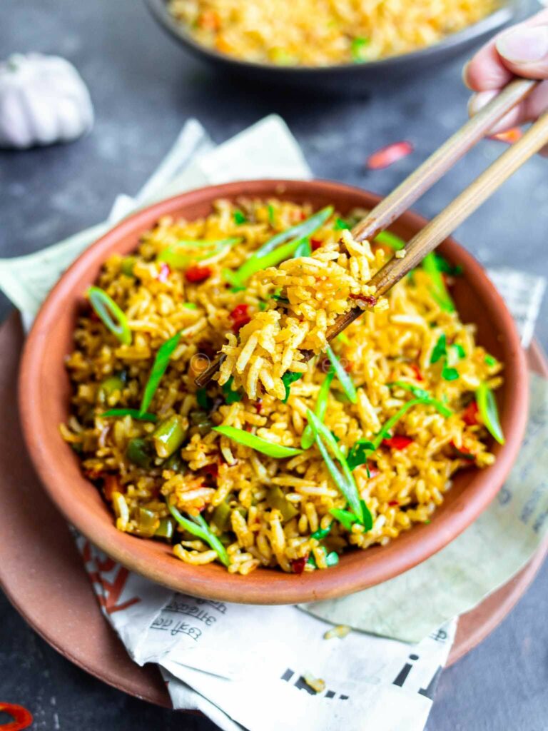 Chilli Garlic Fried Rice
