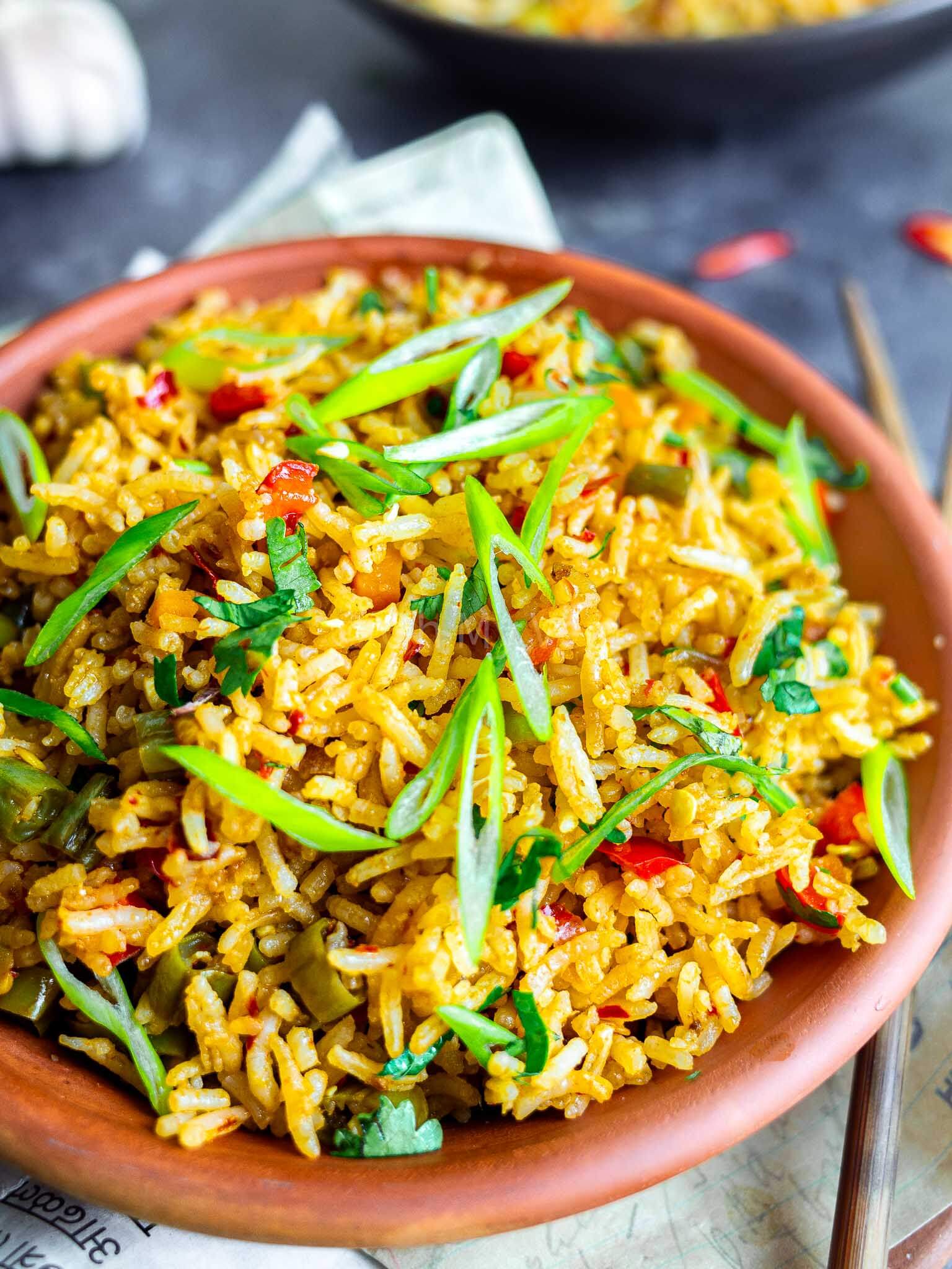 Chilli Garlic Fried Rice
