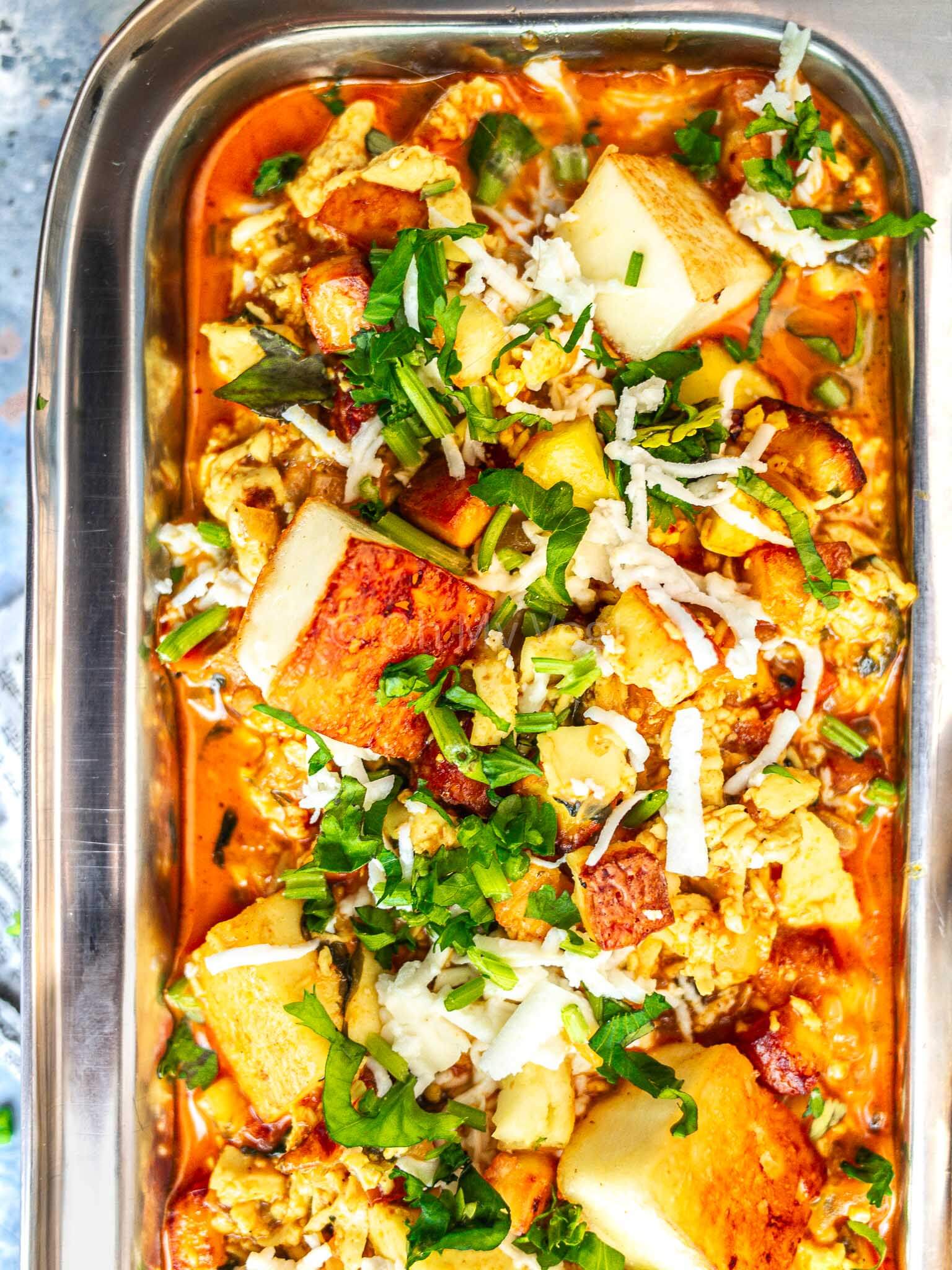 Paneer Ghotala Recipe, Surati Veg Ghotala