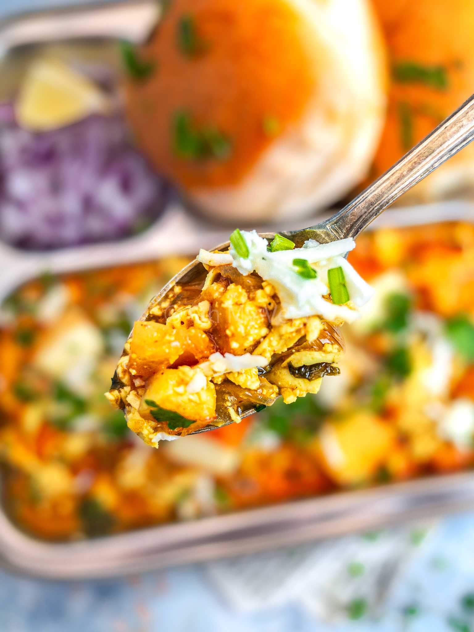 Paneer Ghotala Recipe, Surati Veg Ghotala