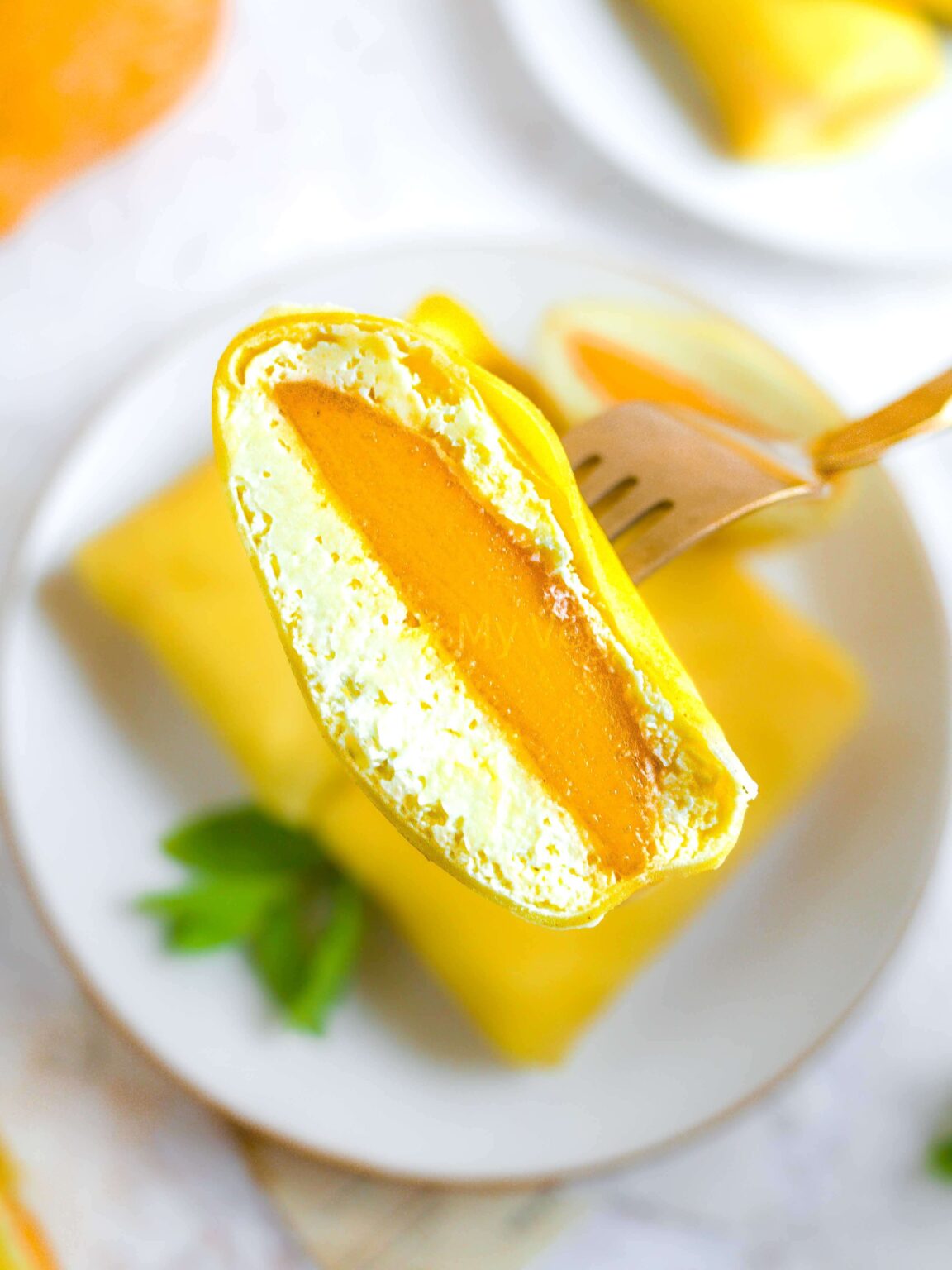Mango Pancakes, Hong Kong Style