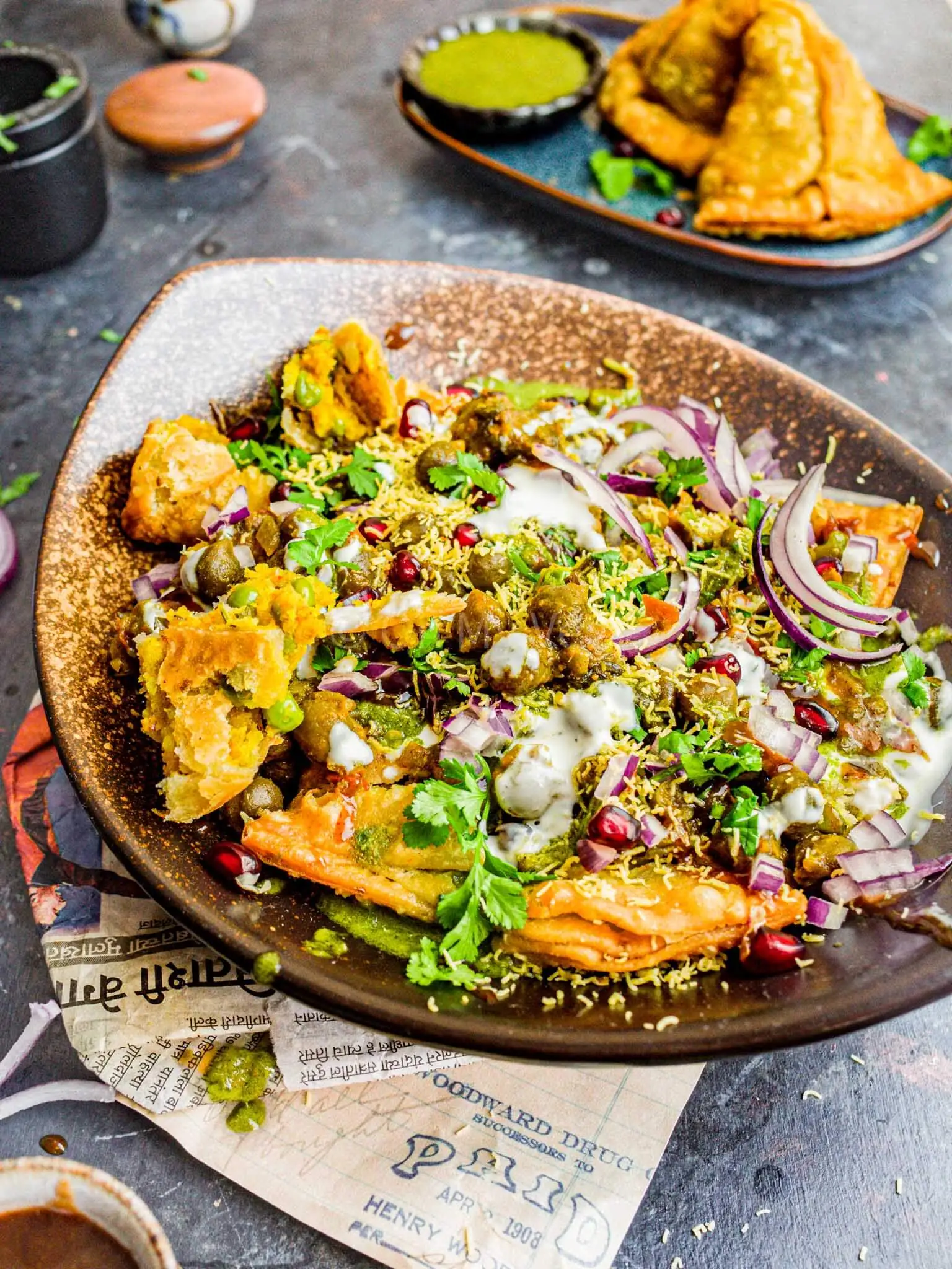 Samosa Chaat Recipe
