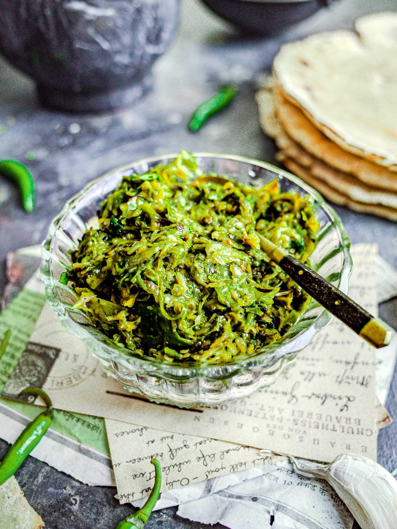 Green Chilli Thecha Recipe