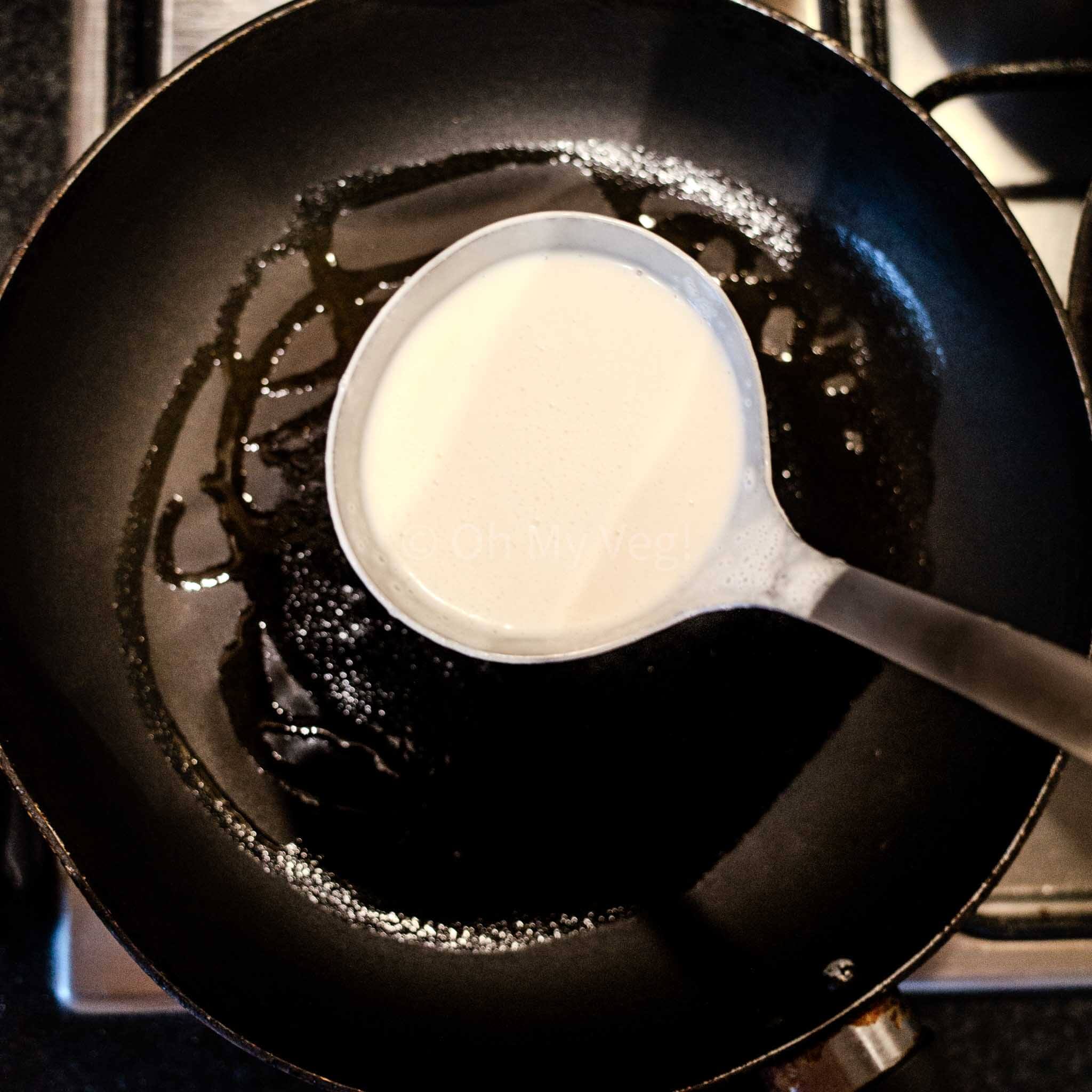 Dairy Free Coconut Milk Crepes